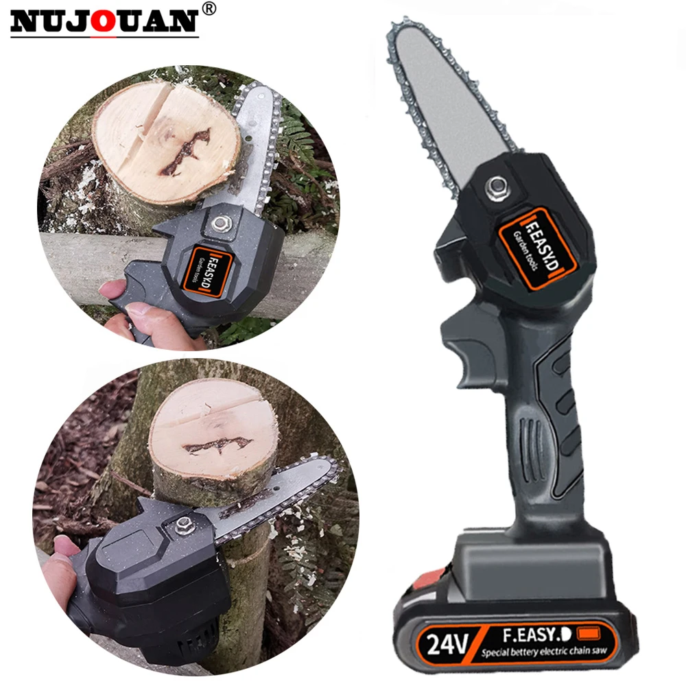 Logging Chain Saw | Cutting Tools | Electric Saw | Pruning Saw - 24v 4 ...