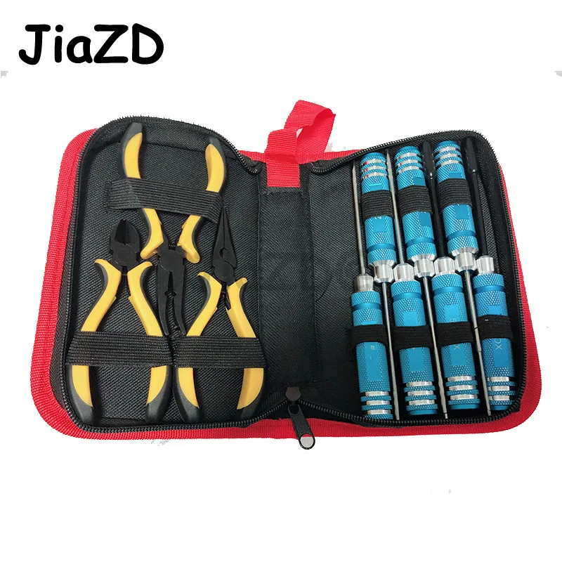 1-10-Screwdriver-Hexagon-Socket-Slotted-Diagonal-Cutter-Ball-Link-Plier ...