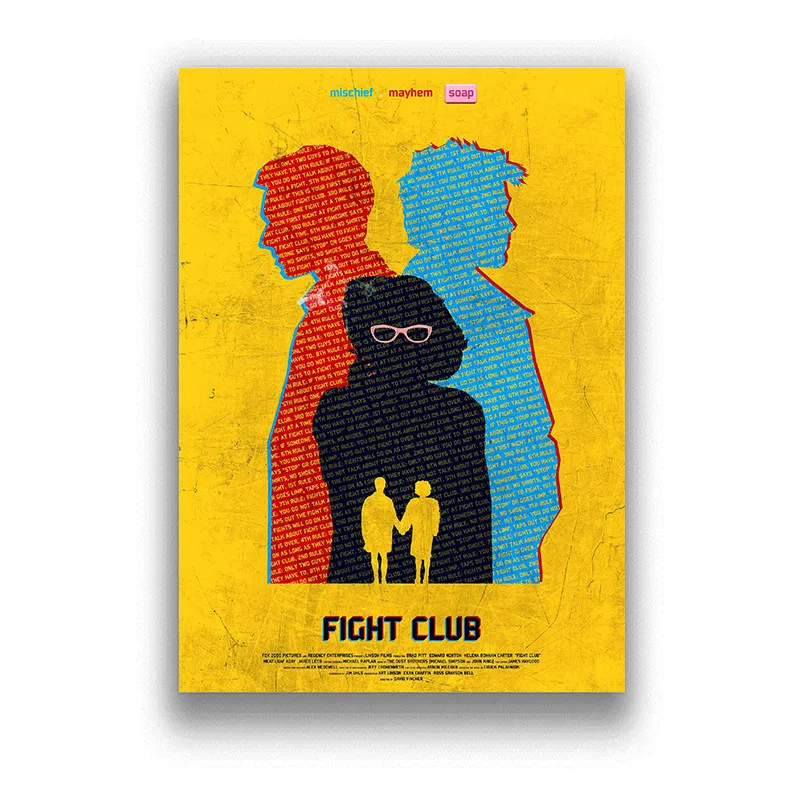 Fight Club Minimalist Poster