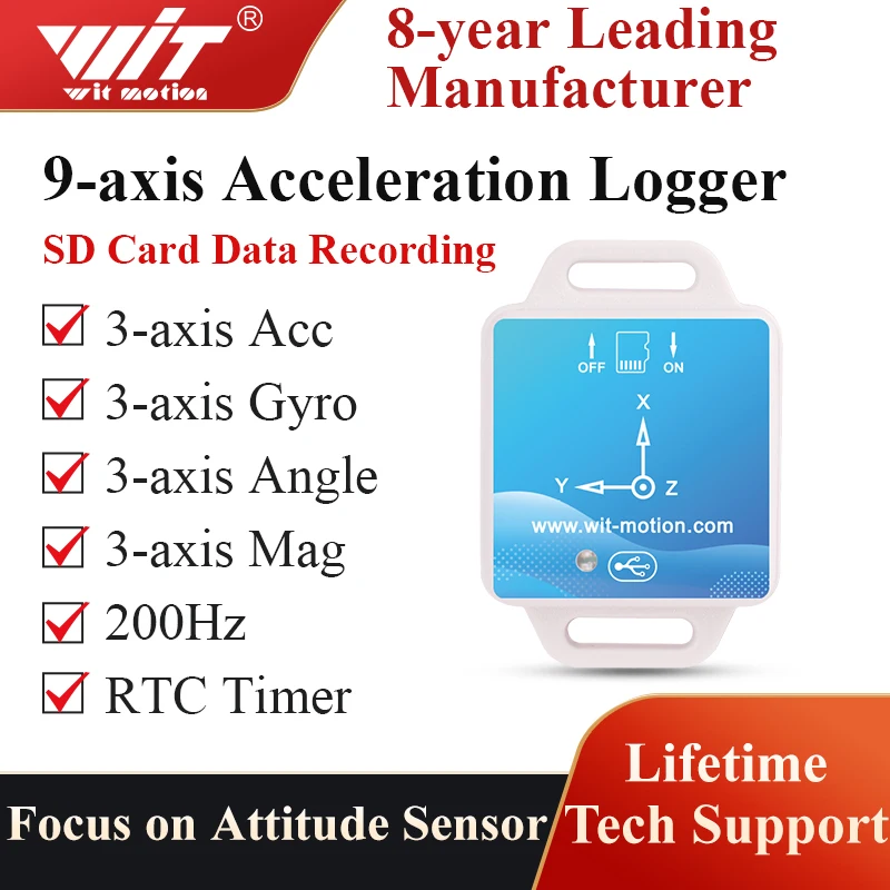 WitMotion-WT901SDCL-AHRS-MPU9250-200Hz-9-Axis-Offline-Accelerometer ...