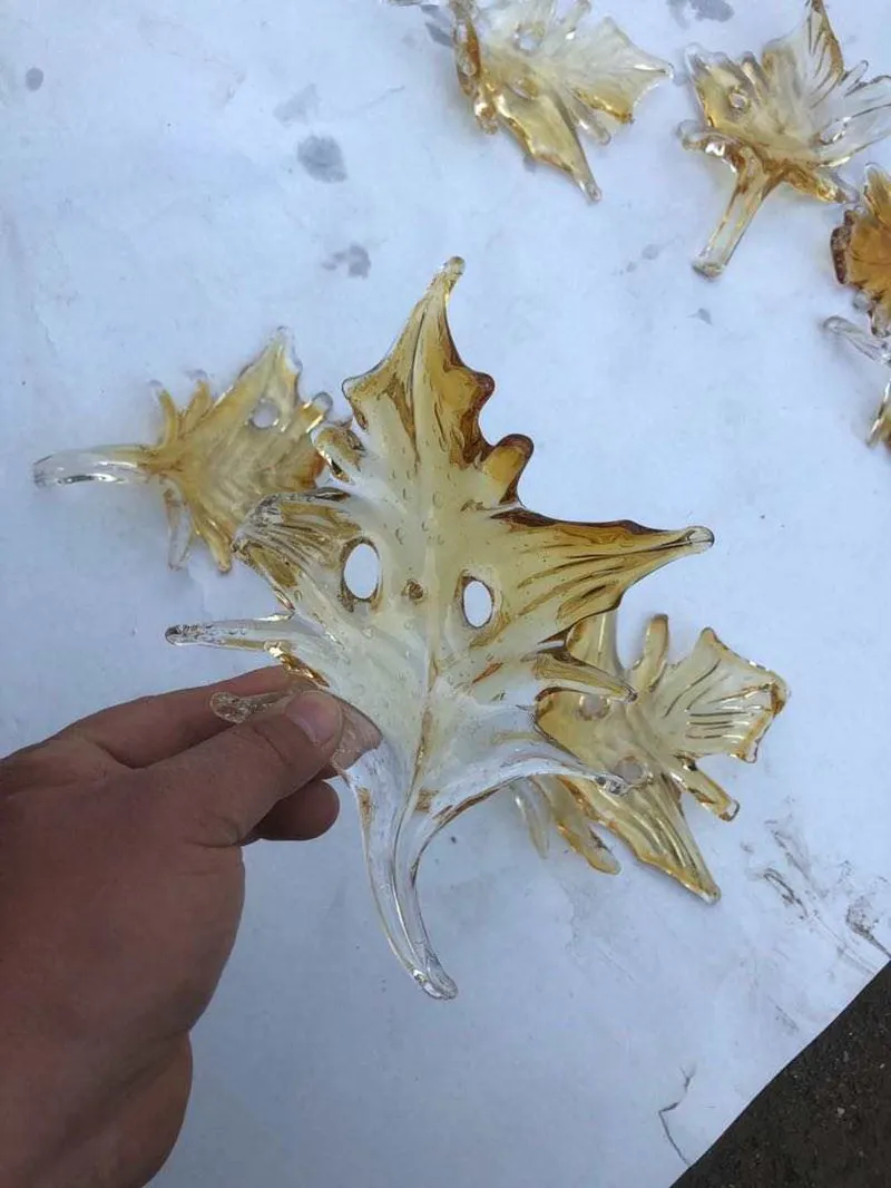 Maple Leaf Hotel Designer Home Ceiling Art Decor Hanging Lamp Luxury H ...