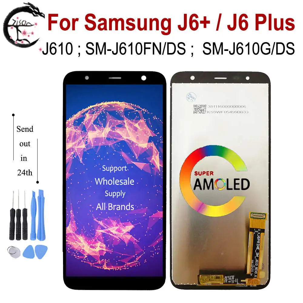 For-Samsung-Galaxy-J6-LCD-J6-Plus-Display-SM-J610FN-DS-J610G-Screen ...