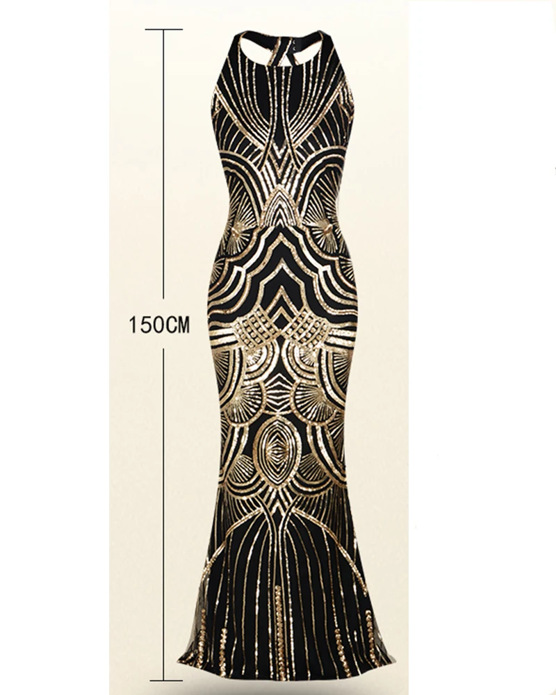 Vestido Flapper de Gatsby para mujer, vestido Retro con lentejuelas en ...