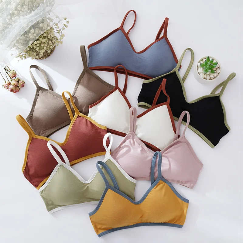 Frauen-Bh-Baumwolle-B-stenhalter-Sexy-Dessous-Weibliche-Nahtlose-Unterw ...