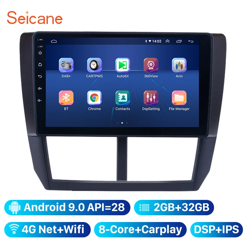 Seicane Android 10.0 Dsp Car Radio Multimedia Player Gps Head Unit For ...