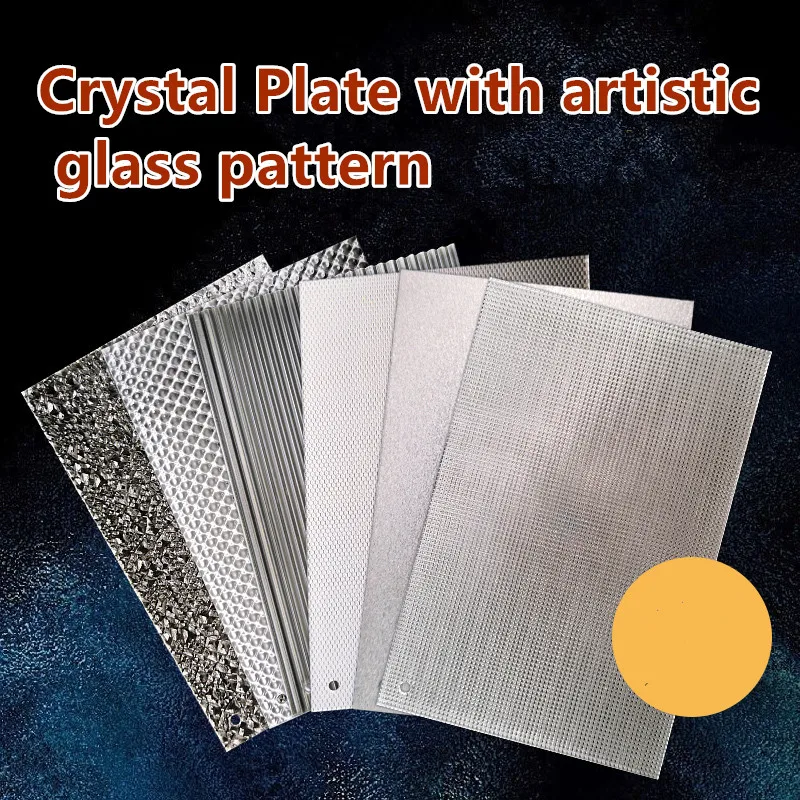 2Pieces-210x297mm-Prismatic-Polycarbonate-Sheet-Beatiful-Pattern-Plate ...