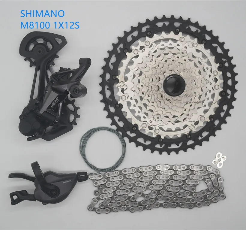SHIMANO DEORE XT M8100 groupset 1x12s 12 Speed group set 51T cassette ...