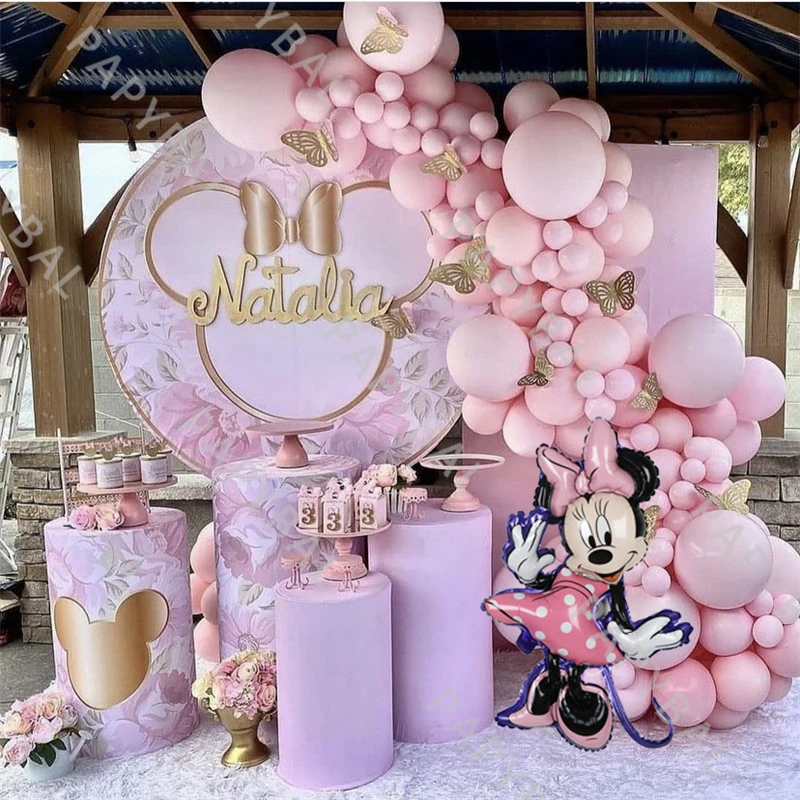 Baby Minnie Mouse Balloon Decorations