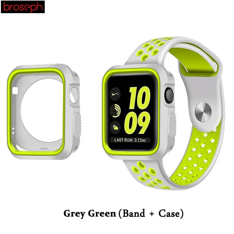 Watch Protector Bumper for Apple watch 4 Case 40mm 44mm Silicone Watch ...