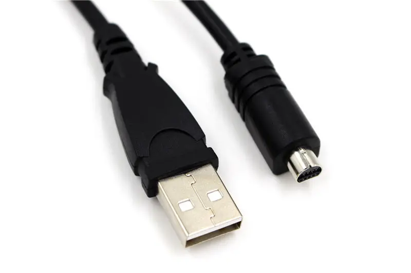 Usb Data Sync Cable For Sony Camcorder Handycam Dcr-dvd650/e/v Dcr-hc28 ...