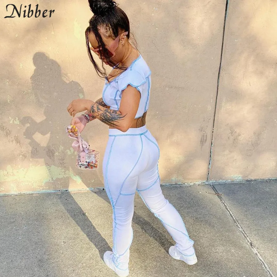 NIBBER, повседневные костюмы, женский спортивный костюм, фитнес-костюм ...