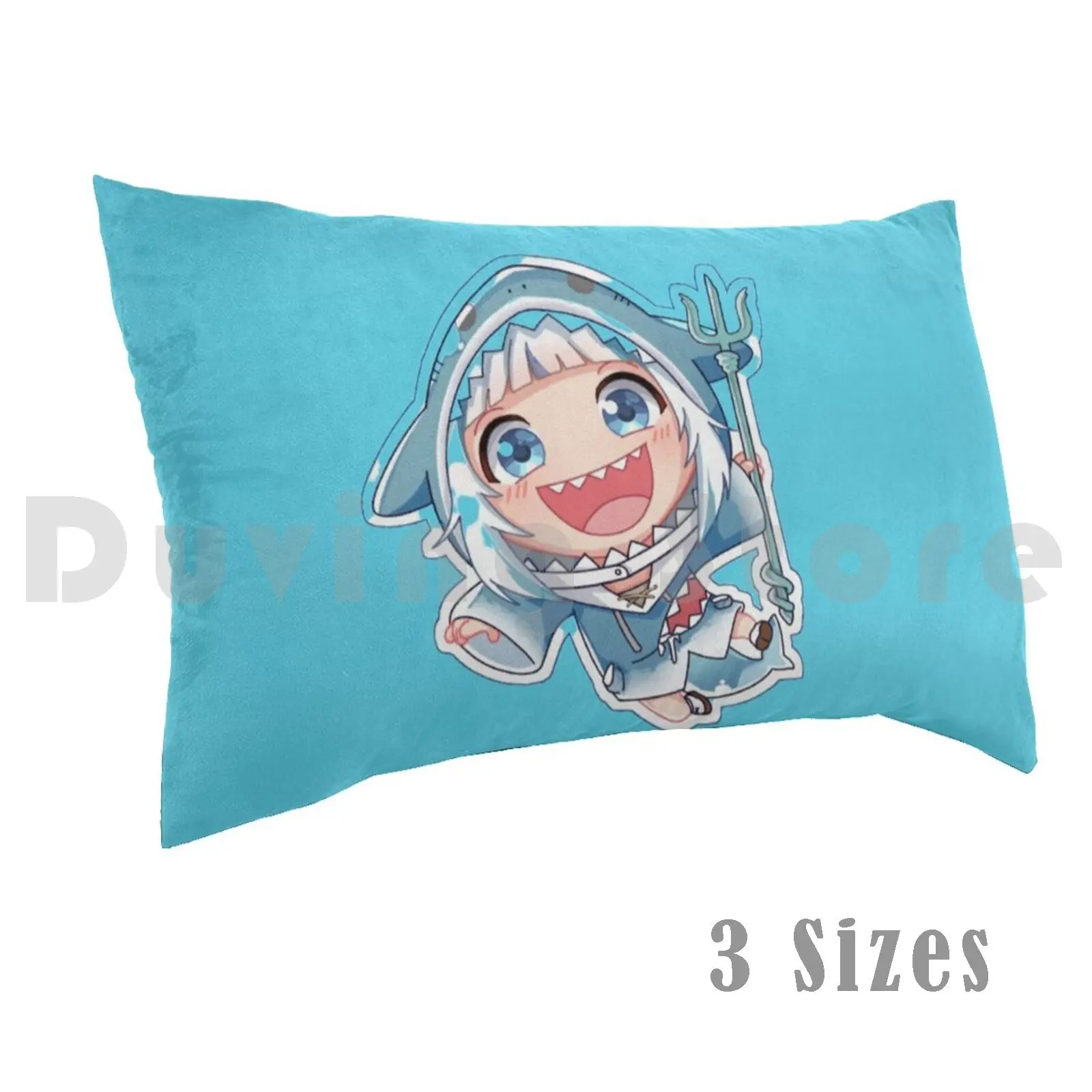 Mini-Gawr-Gura-Cute-Pillow-Case-DIY-50x75-Hololive-Vtuber-Gawr-Gura ...