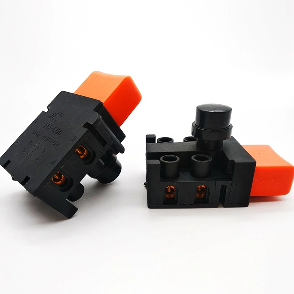 Electric Chain Saw Dual Pole Off-lock Trigger Switch Ac250v/6a For ...