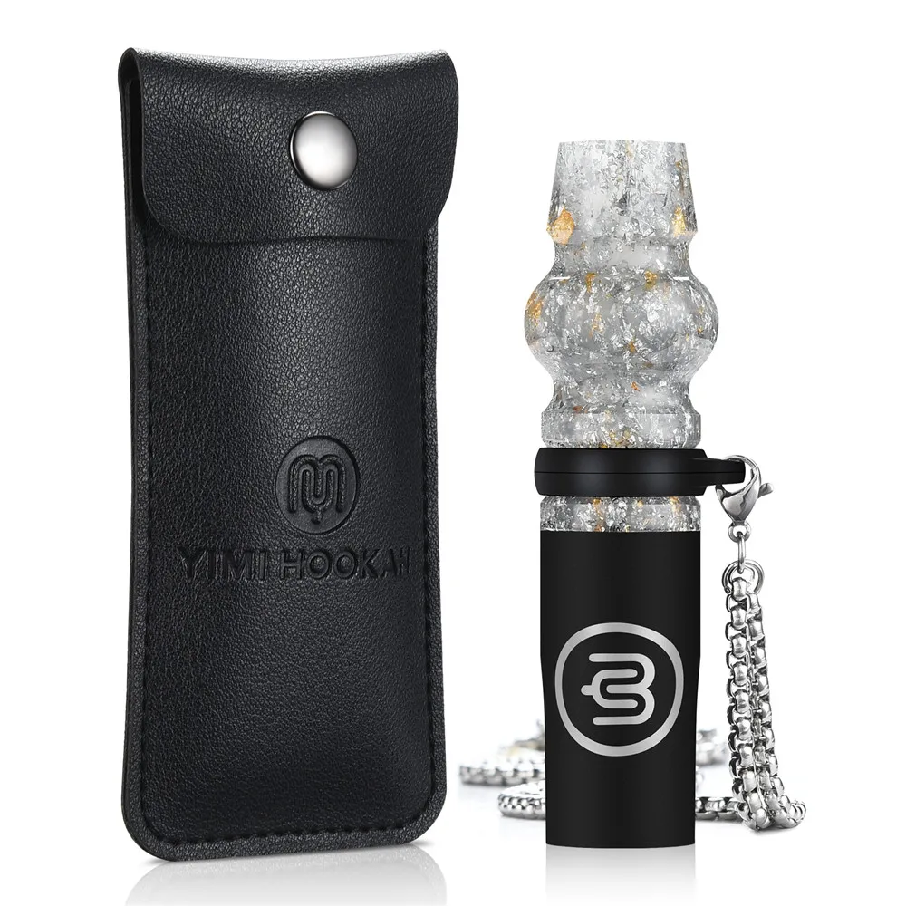 Yimi Hookah Premium Resin Mouthpiece Sanitary Mouth Tips Hookah Mouth ...