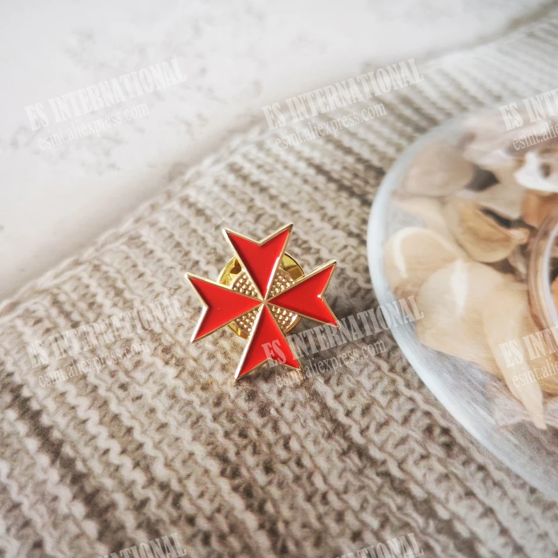 Masonic Knights Templar Pin | Masonic Freemason Pin Badge | Knights ...