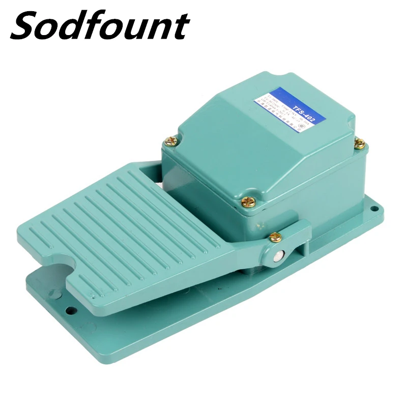 Free Shipping Ac 250v 15a Antislip Metal Momentary Industrial Treadle ...