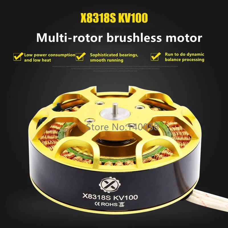 X8318S-KV100-KV120-Brushless-Motor-High-Power-High-Loading-Motor-For ...