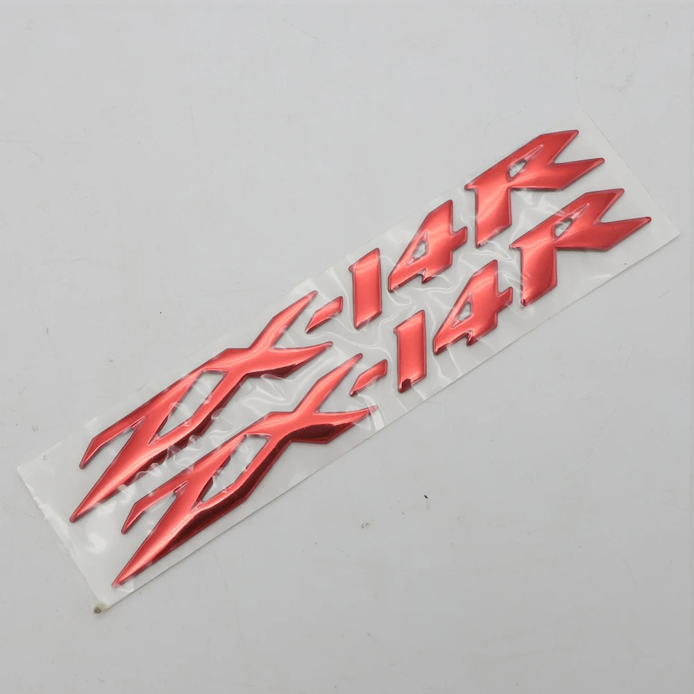 New 3D Motorcycle Decal Emblem Label Badge For Kawasaki ZX14R ZX-14R ...
