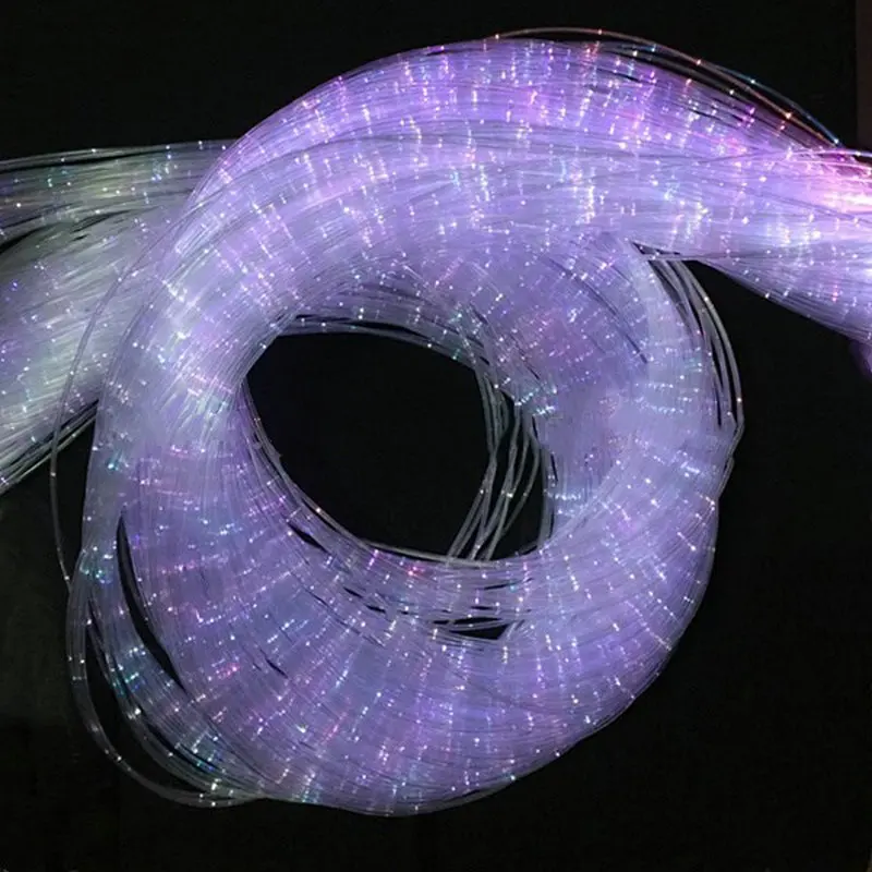 3M 0.75mm(D) PMMA Plastic Fiber Optic cable KIT Sparkle LED Side ...