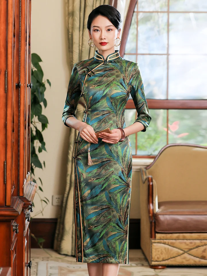 Traditional Chinese Dress Green