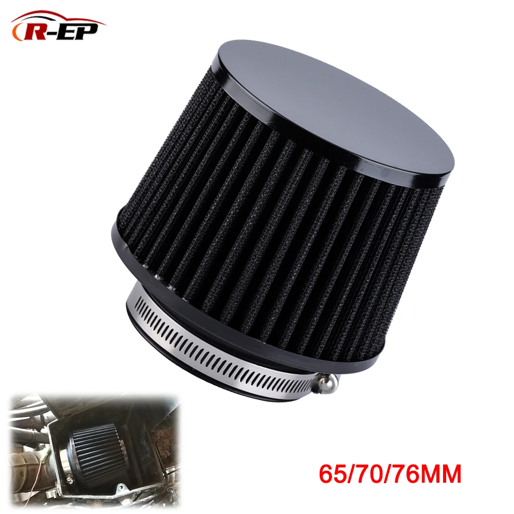 R-ep Universal Car Air Intake Filter 76mm 70mm 65mm Performance High ...