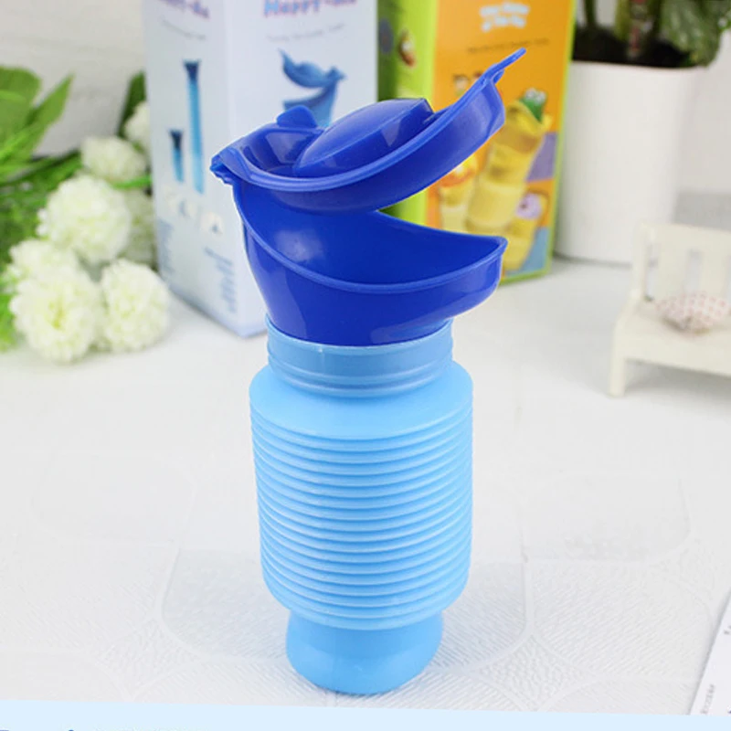 Baby Travel Mini Children Urine Toilet Pee Bottle Car Portable Foldable ...