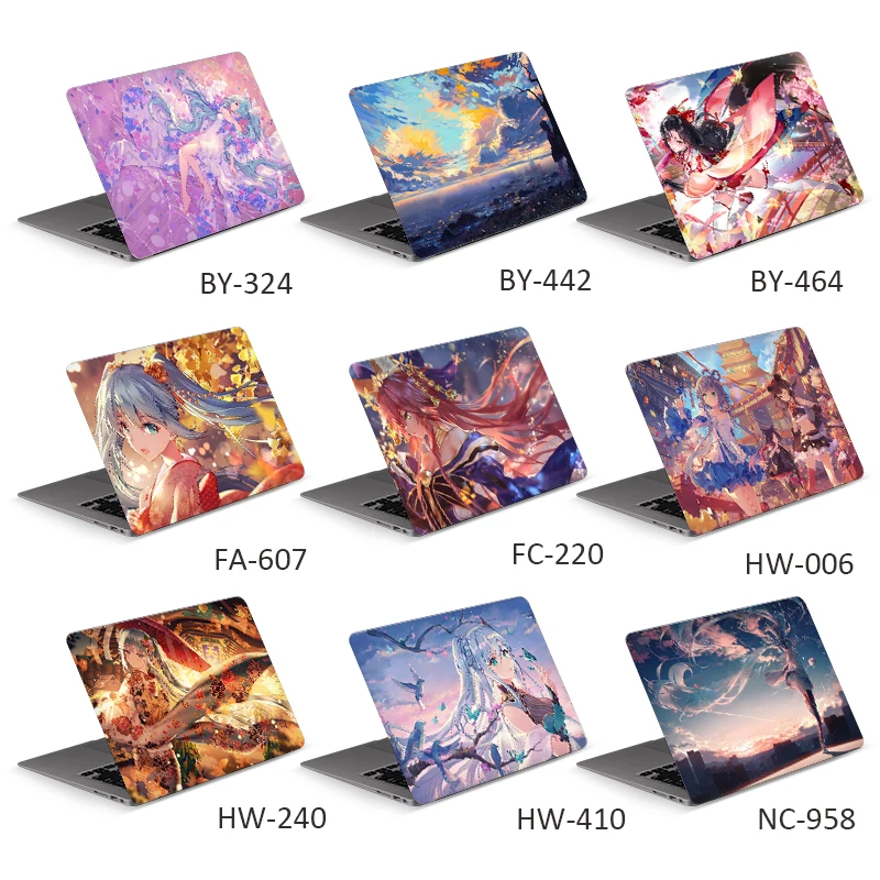DIY two-dimensional anime universal laptop sticker laptop skin suitable ...