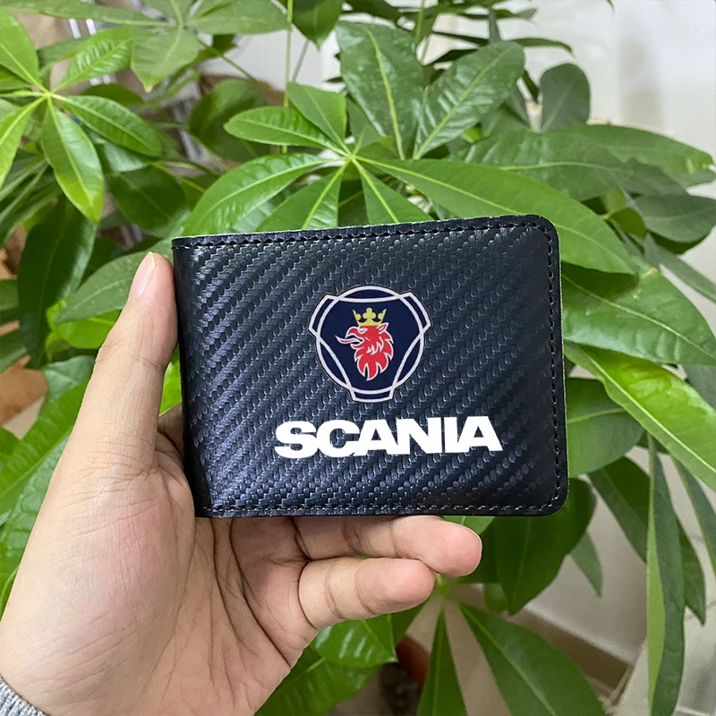 Car-Bag-Card-Package-Driver-License-Carbon-Fiber-Texture-PU-Leather ...