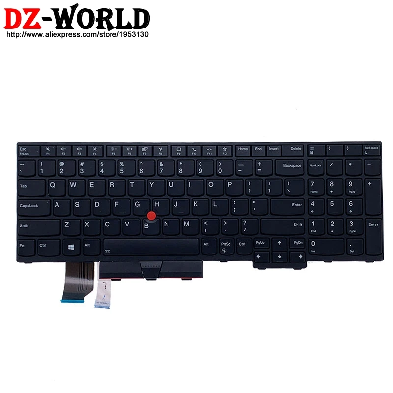 New-Original-US-English-Backlit-Keyboard-For-Lenovo-Thinkpad-L15-Laptop ...