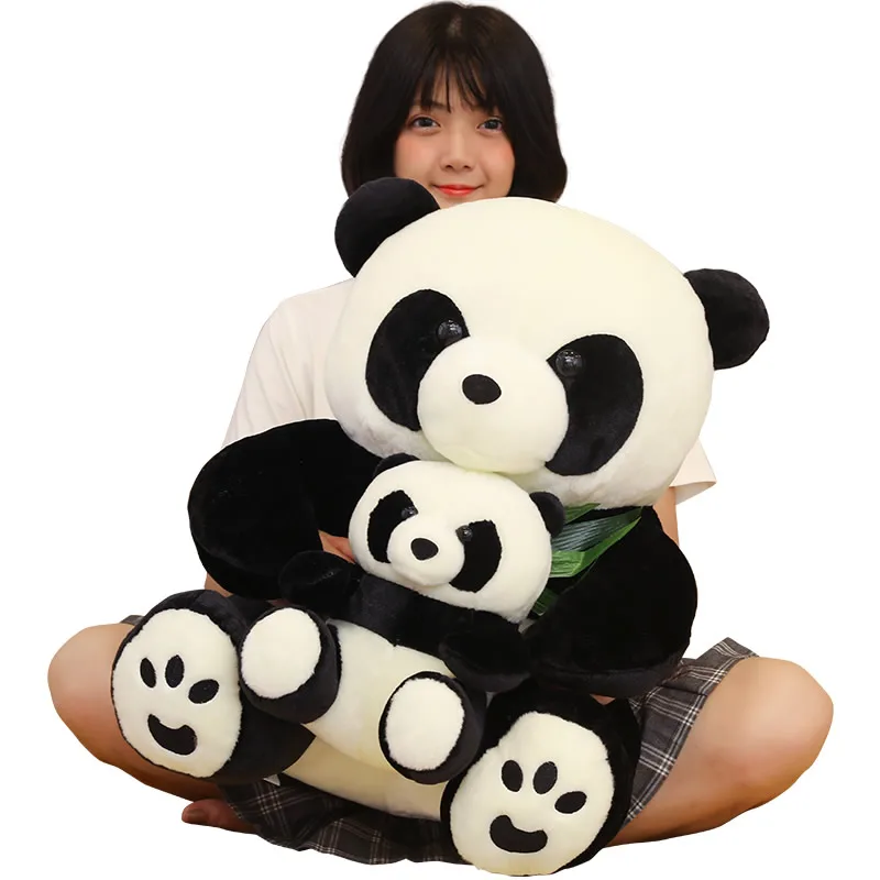 Cute Animal Bamboo Panda Doll Plush Toy Big National Treasure Gug Bear ...