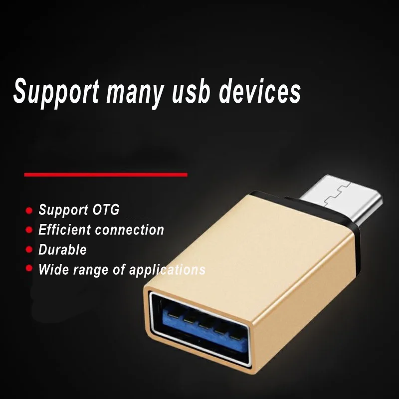ADAPTATEUR RESEAU,Gold--Adaptateur OTG pour Xiaomi Poco F3 M3 X3, NFC ...