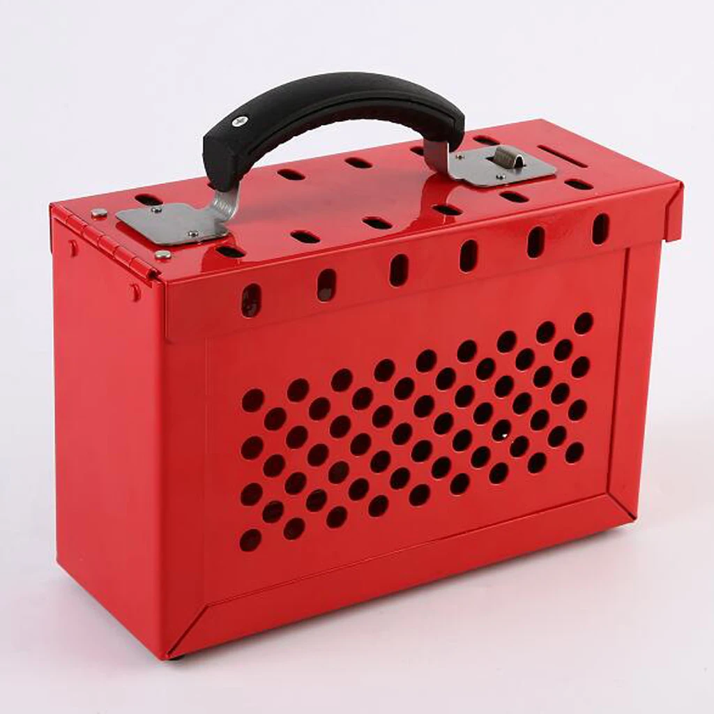 Loto Box For Lockout Tagout Lock Devices Storage Case Up To 12 Padlocks ...