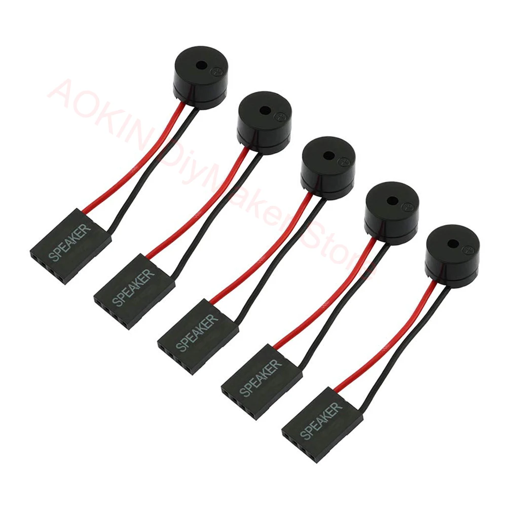 5Pcs Mainboard Computer PC Internal Speaker Buzzer Computer Case Buzzer ...