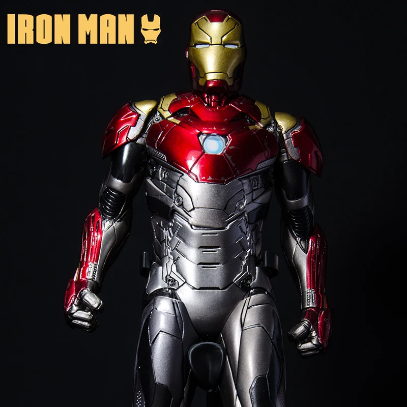 Crazy Toys Marvel Ironman Mark XLVII Mk47 1/6 scale Iron Man PVC Statue ...
