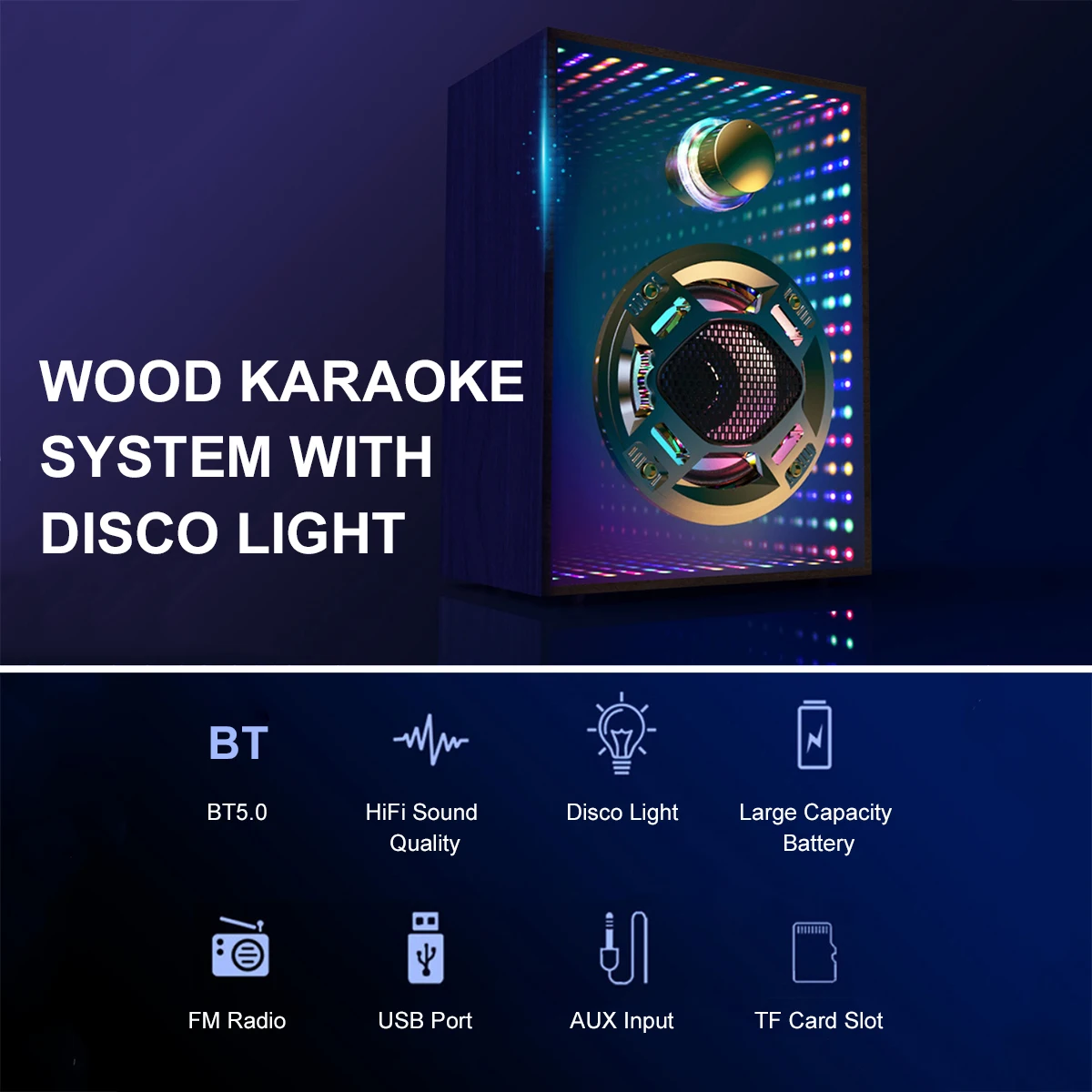 Singing Machine Disco Lights