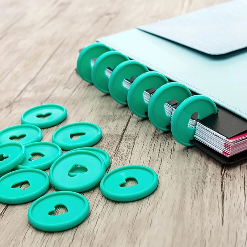 12PCS-35MM-Notebook-Binding-Discs-Mushroom-Hole-Disc-Binder-Notepad ...
