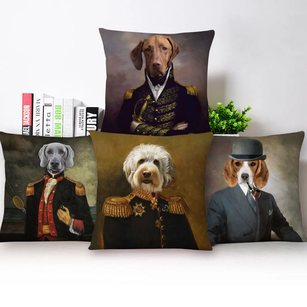 Cushion Cover Animal Posters | Uniform Animal Cushion | Pillows ...