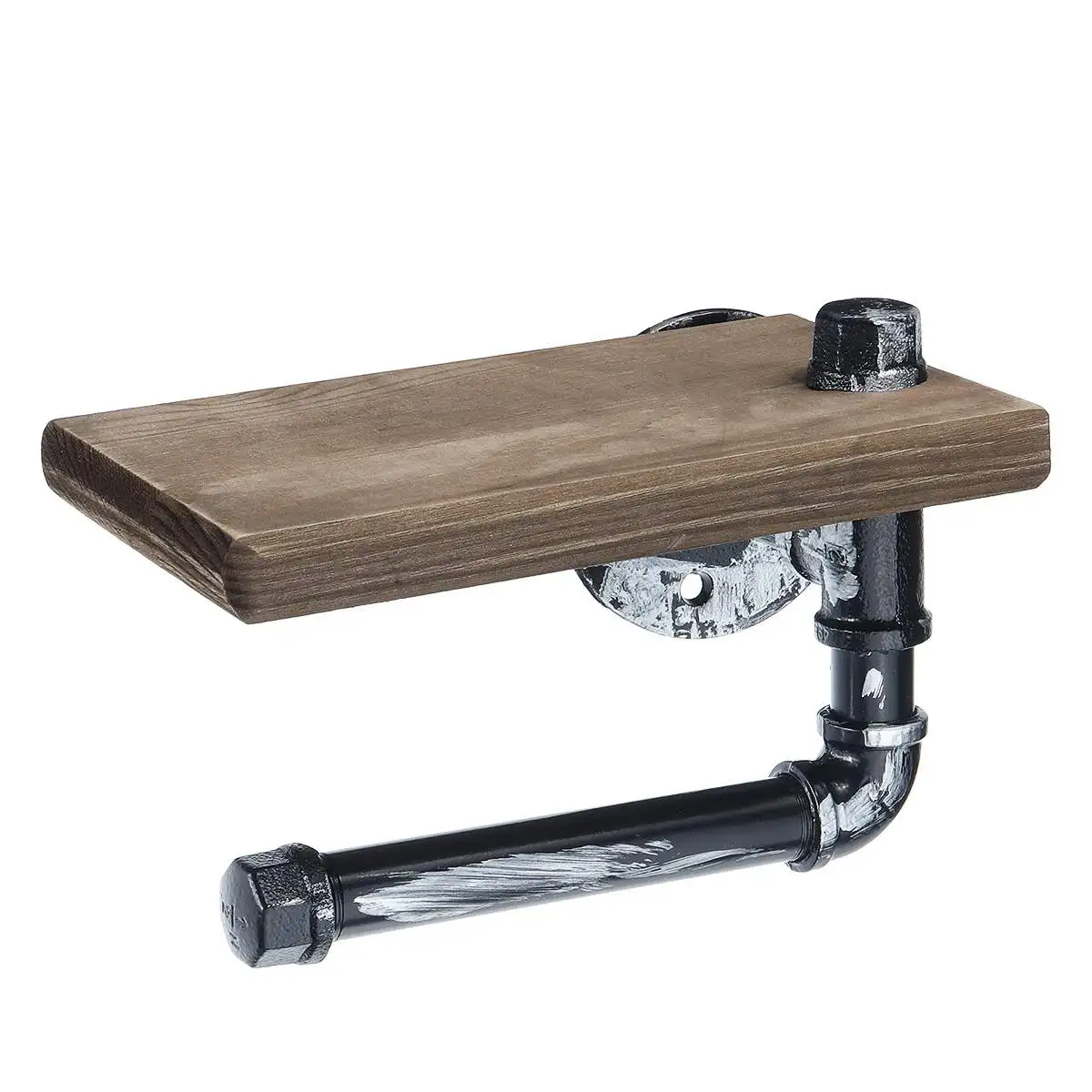 Support pour Papier Toilette en Bois | Distributeur de Papier Toilette