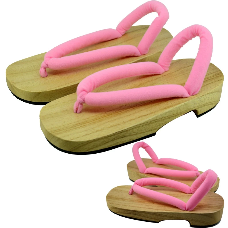 Anime Demon Slayer Kamado Nezuko Clogs Kimono Cosplay Slippers ...