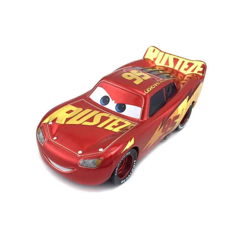 Disney Pixar Cars Rust-Eze Racing Lightning McQueen 95 Metal Diecast ...