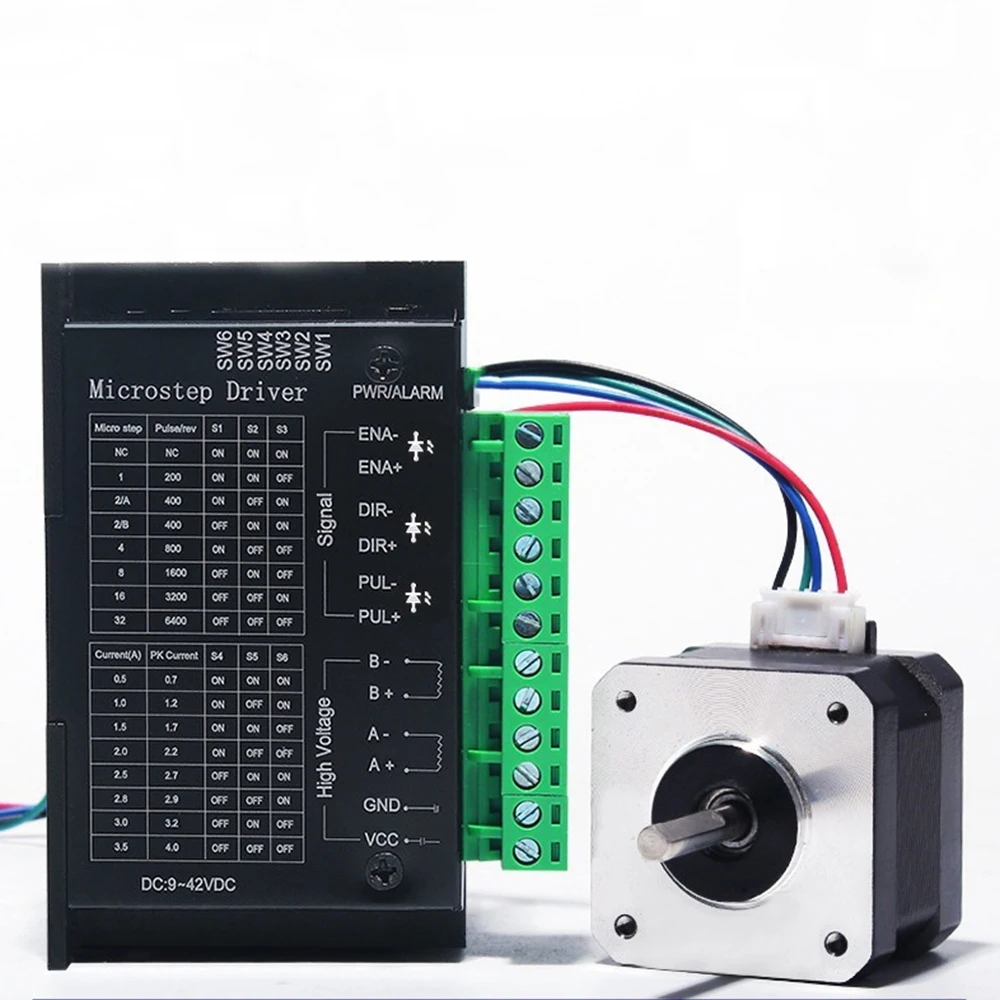 42 Stepper Motor Single Axis Dual Axis 42BYGH48 NEMA17, 42% OFF