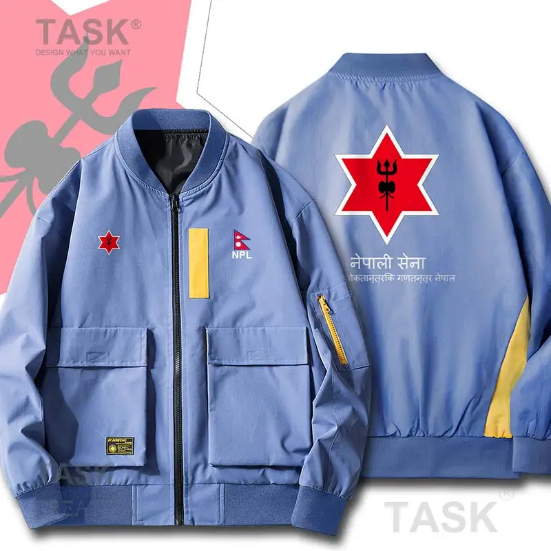 Bomber Military Biker Jacket Army Nepal Npl Nepali Nepalese Np Casual ...
