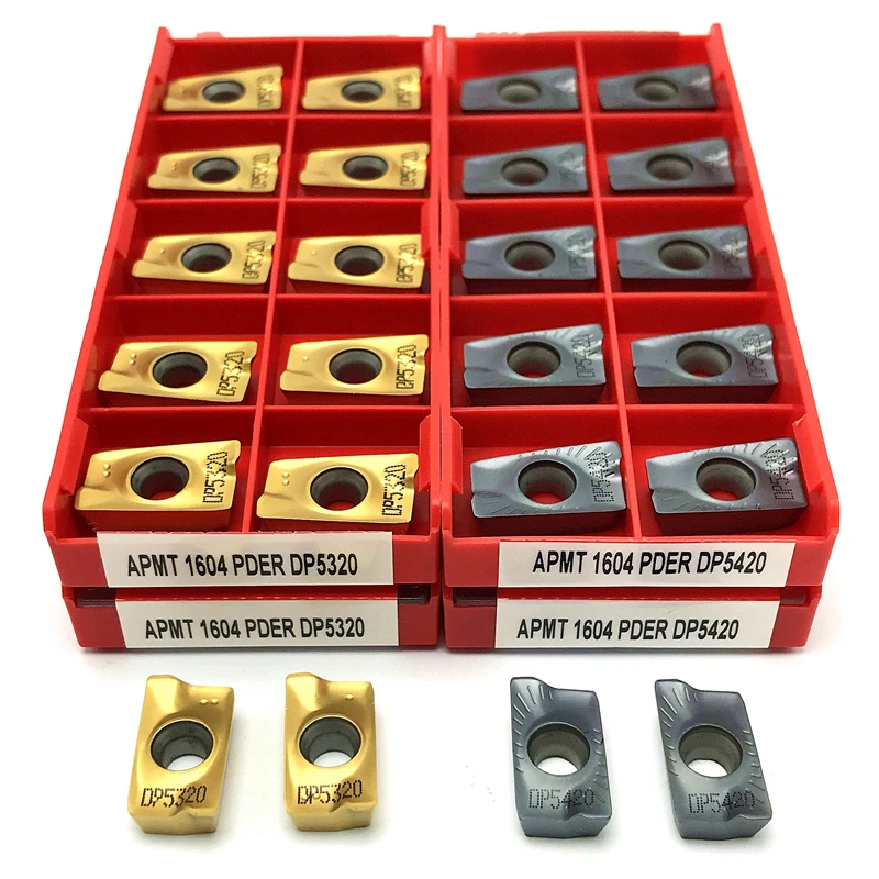 Apmt1604 Dp5320 Milling Insert Indexable Tool Carbide Inserts Turning ...