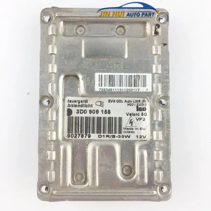 Original-Used-XENON-HEADLIGHT-CONTROL-UNIT-12-Pin-LAD5G-3D0909157-For-Phaeton-Touareg-D1S-D1R ...