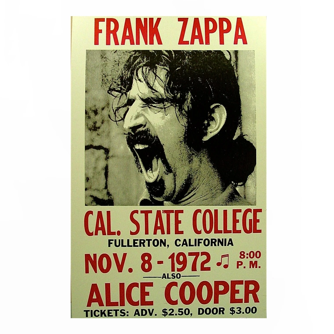Frank Zappa Concert Posters
