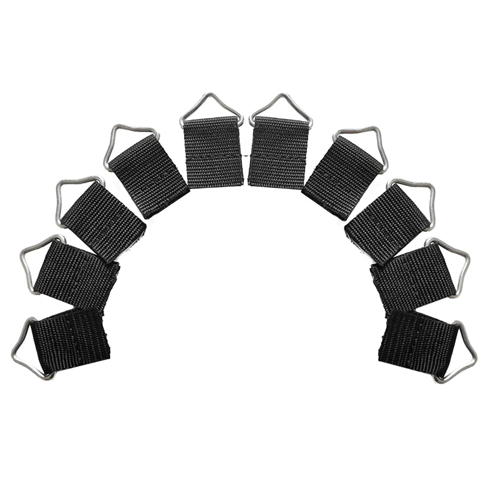 10pcs-Set-Stainless-Steel-Triangle-Rings-Buckle-38mm-Loop-Ring-V-rings ...