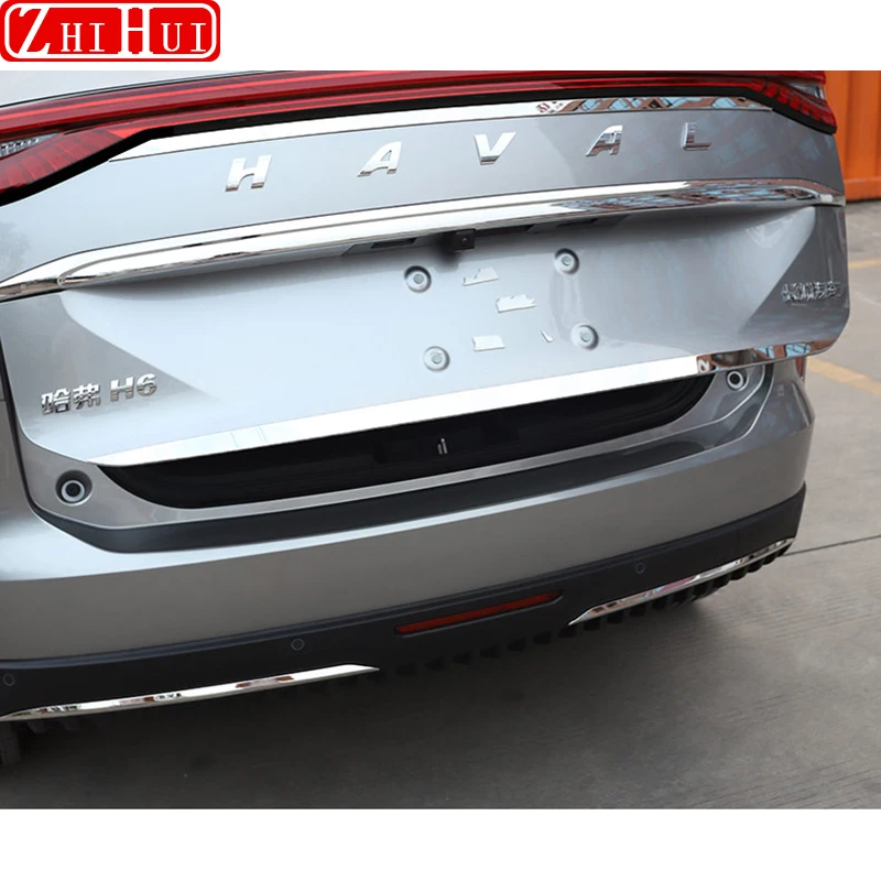 Rear-Tail-Trunk-Door-Trim-Exterior-Mouldings-Cover-Stainless-Steel ...