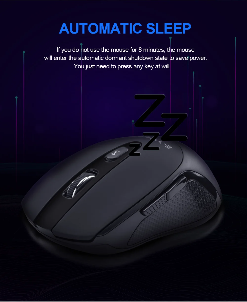 E Yooso E 1020 Usb 2 4g Wireless Gaming Noiseless Mute Mouse 2400 Dpi Optical Game Mice