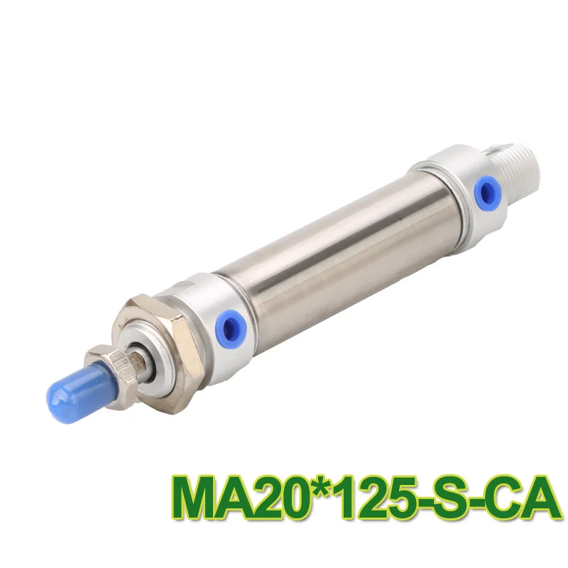 MA20-125-S-CA-MA-Stainless-Steel-Mini-Pneumatic-Air-Cylinder-Single ...