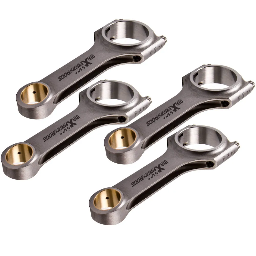 4pcs-134mm-Connecting-Rod-Conrod-For-Opel-Frontera-2-4i-4340-Steel ...